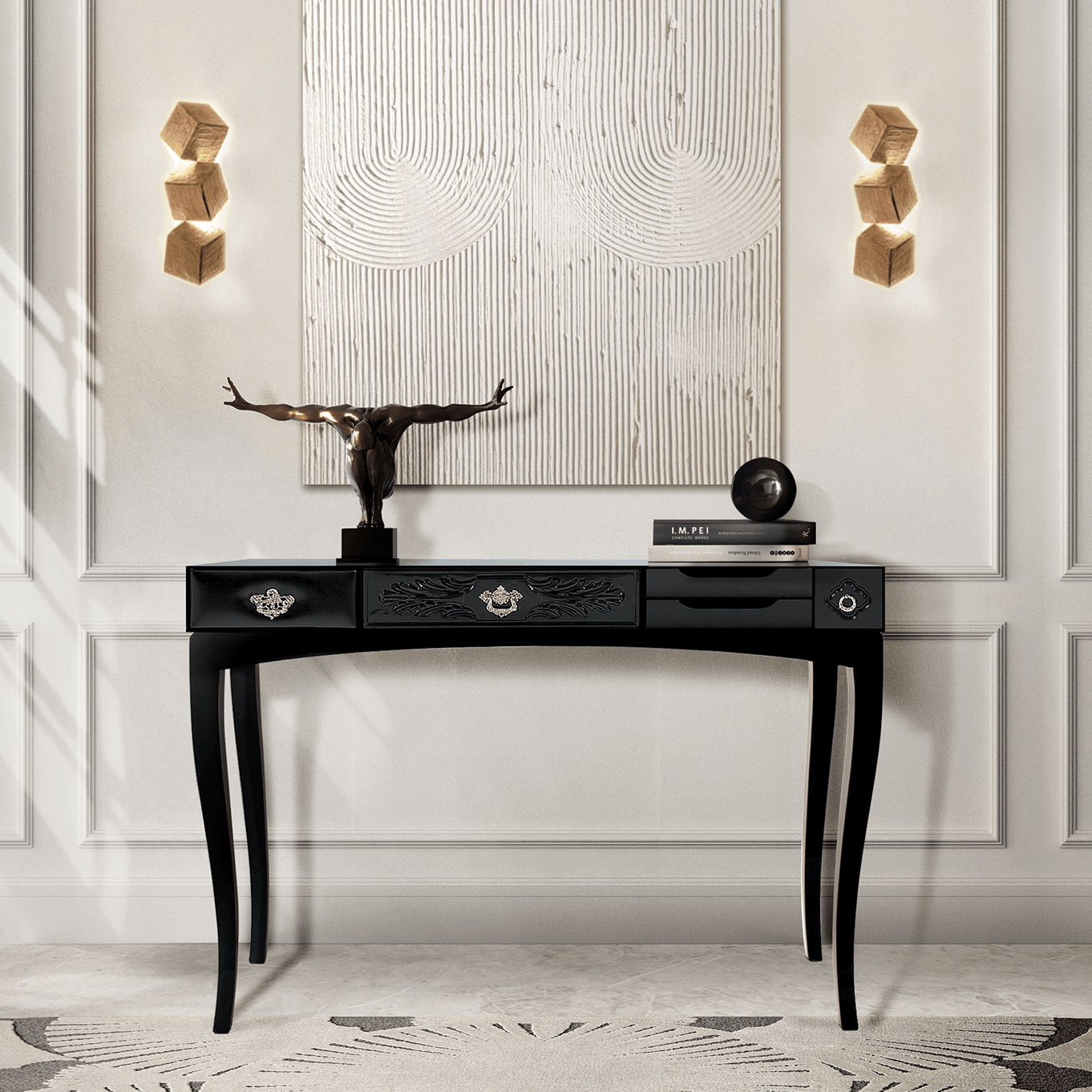 BO40088 - Consoles - Living Room - Luxury Art Design furniture - LUXURY ...